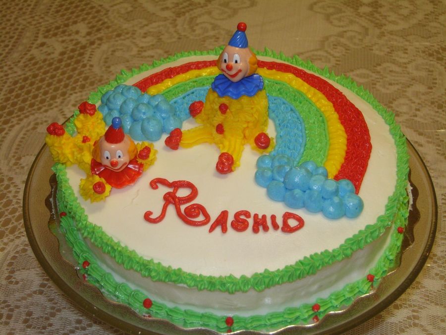 Clown Cake - CakeCentral.com