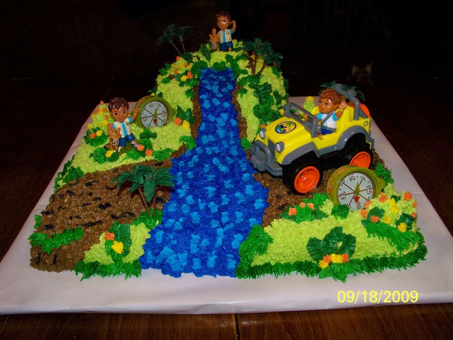 Diego Birthday Cake - CakeCentral.com
