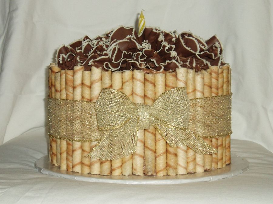 Piroulines & Chocolate Ruffles - CakeCentral.com