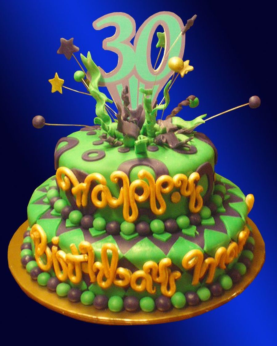 Maras Birthday Cake - CakeCentral.com