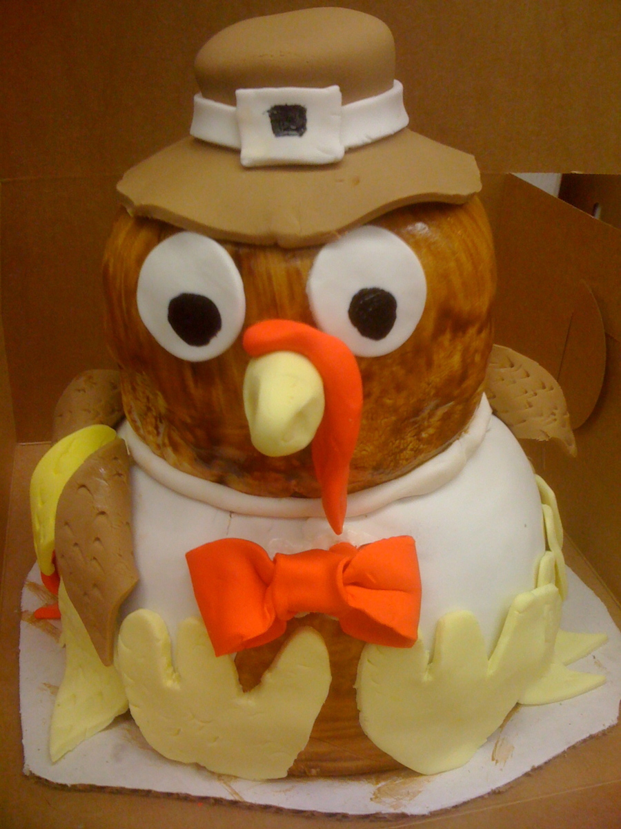 Fondant Turkey - CakeCentral.com