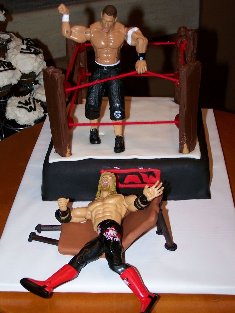 Wrestling Cake - CakeCentral.com