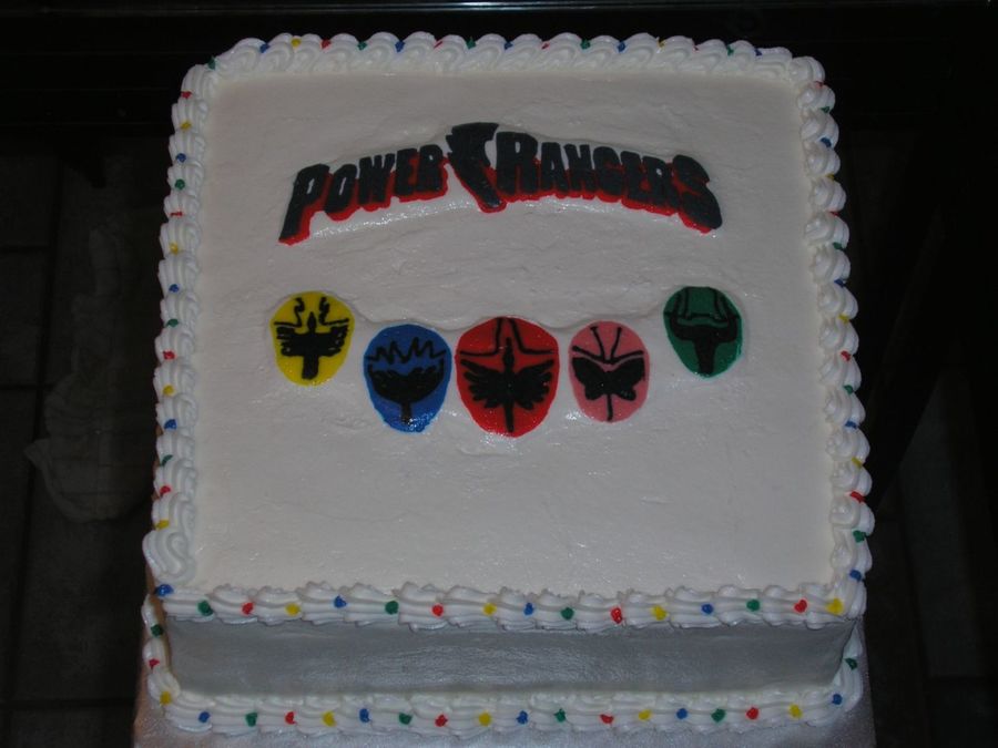 Power Rangers - CakeCentral.com