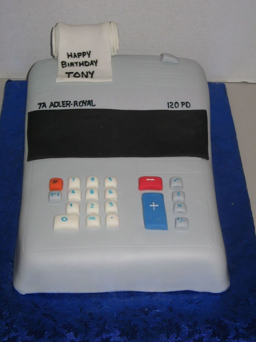 Adding Machine - CakeCentral.com