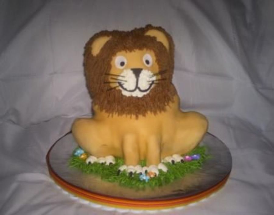 Lion Cake - CakeCentral.com