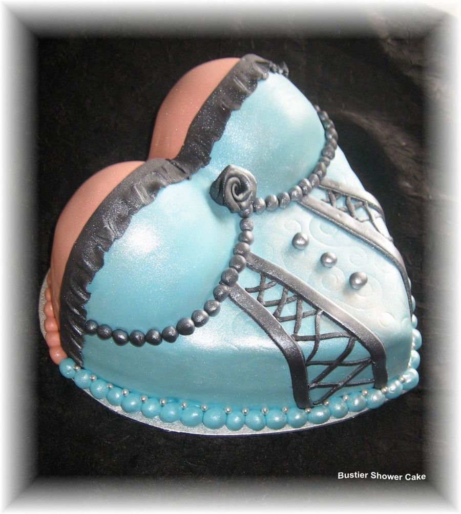 Bustier Cake - CakeCentral.com