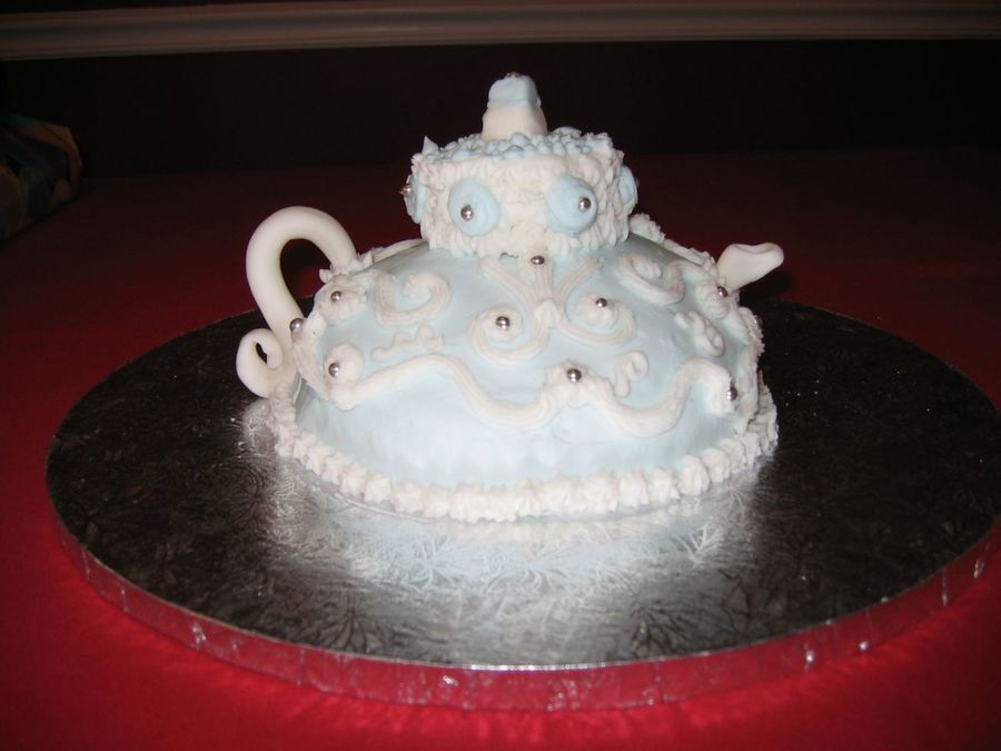Teapot Cake - CakeCentral.com