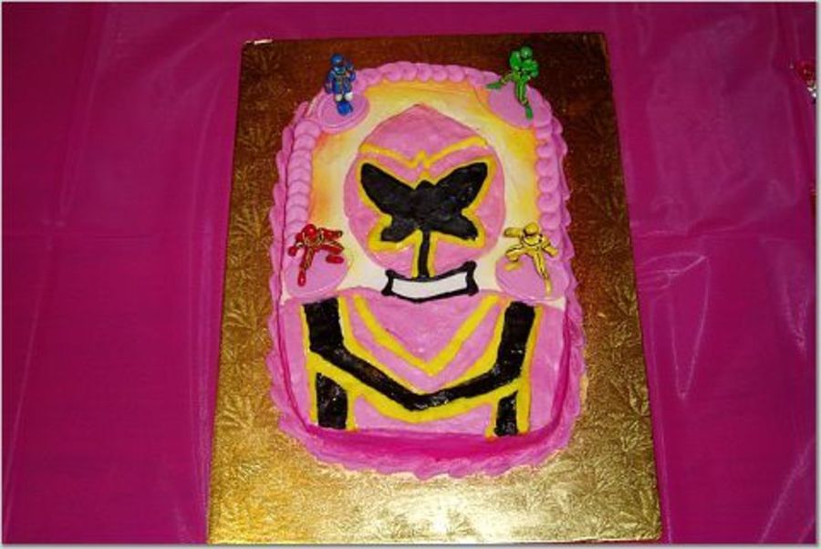 Pink Power Ranger - CakeCentral.com