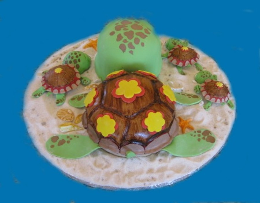 Squirt Sea Turtles - CakeCentral.com