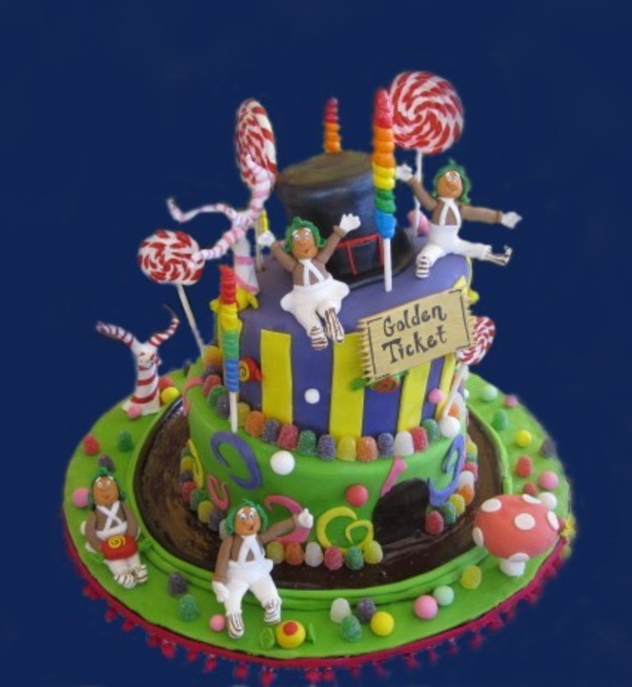 Willie Wonka Birthday - CakeCentral.com