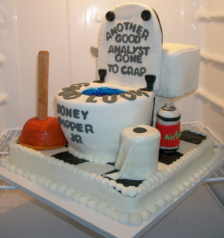 Toilet Cake - CakeCentral.com