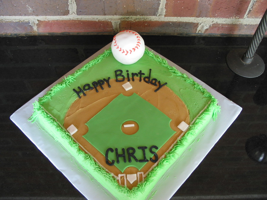 Baseball Cake...oops! - CakeCentral.com