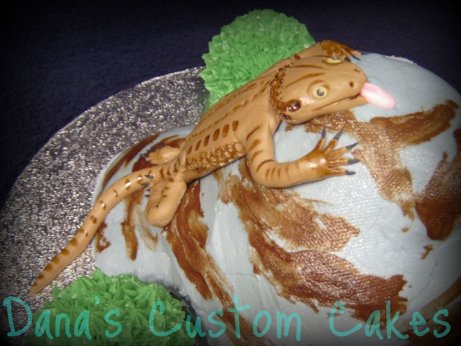 Bearded Dragon - CakeCentral.com