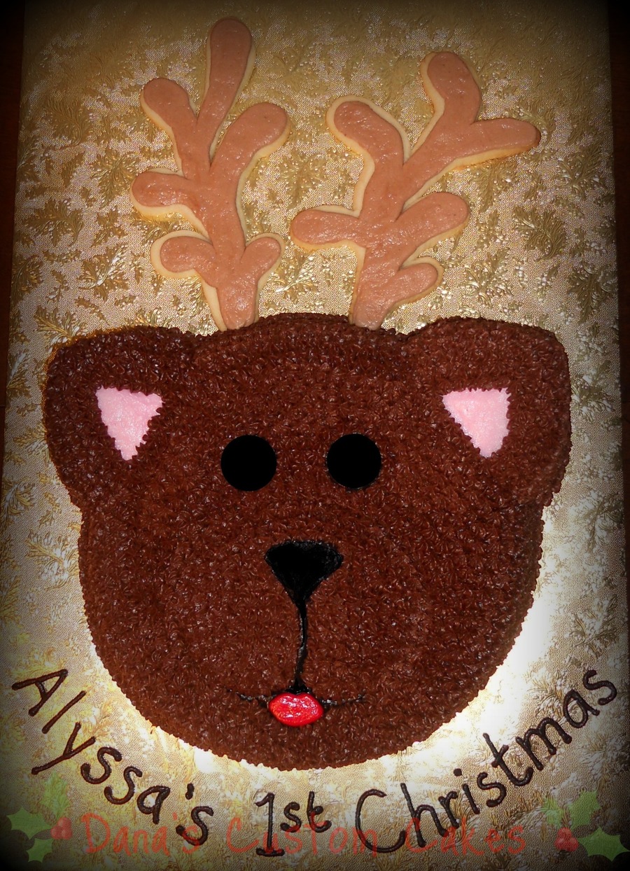 Reindeer Cake - CakeCentral.com