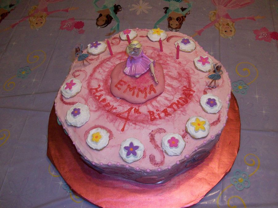 Barbie And The 12 Dancing Princesses Birthday - CakeCentral.com