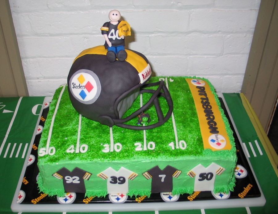 Steelers Birthday Cake - CakeCentral.com