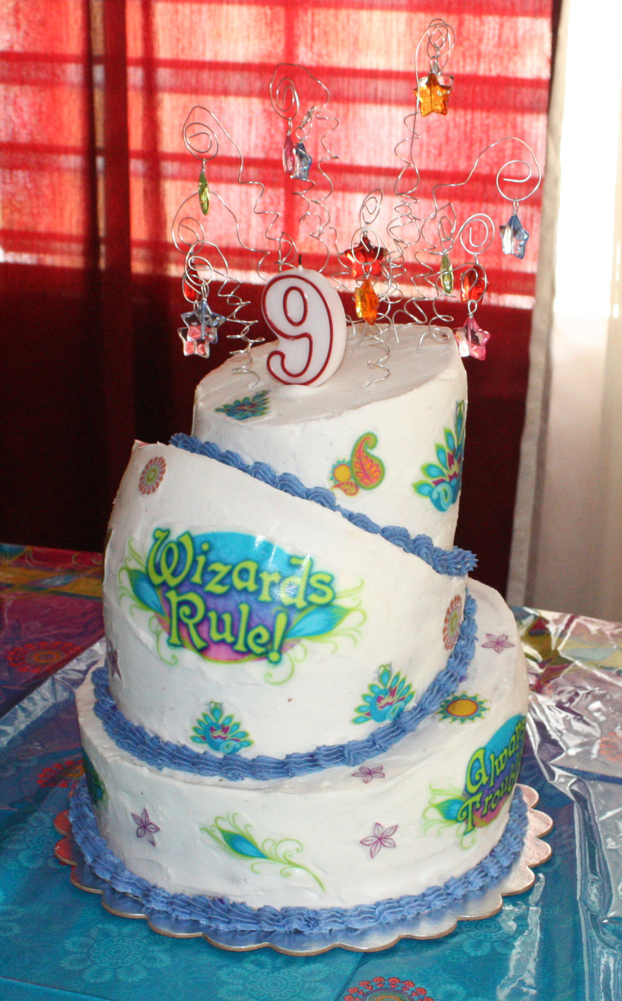 My First Whimsical Cake - CakeCentral.com