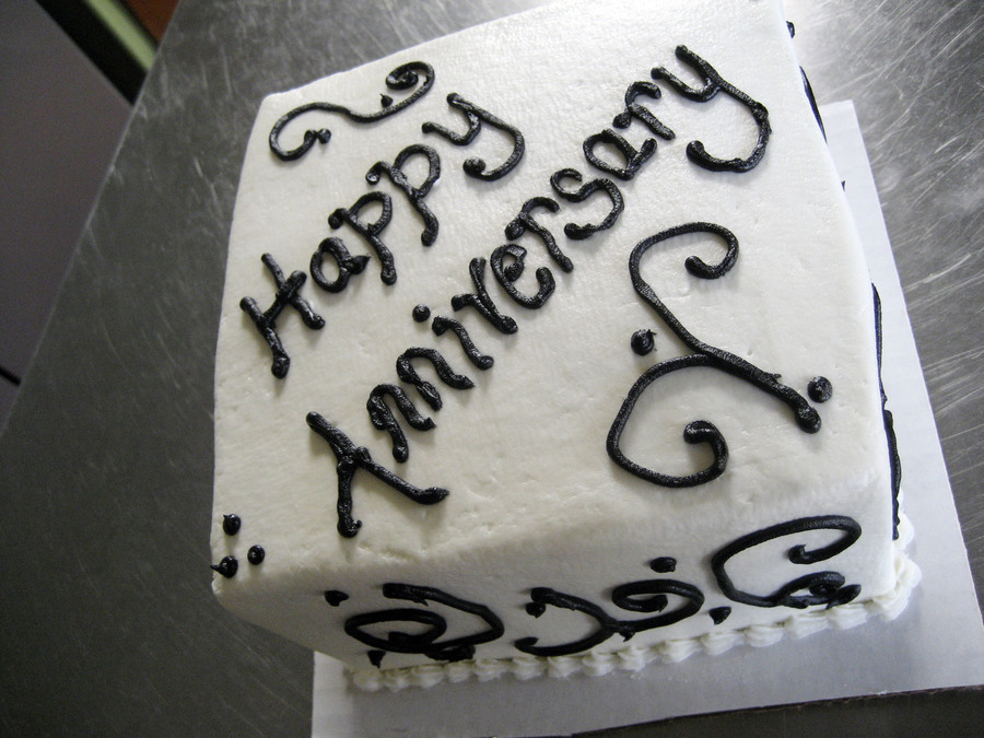 Swirl Anniversary Cake - CakeCentral.com