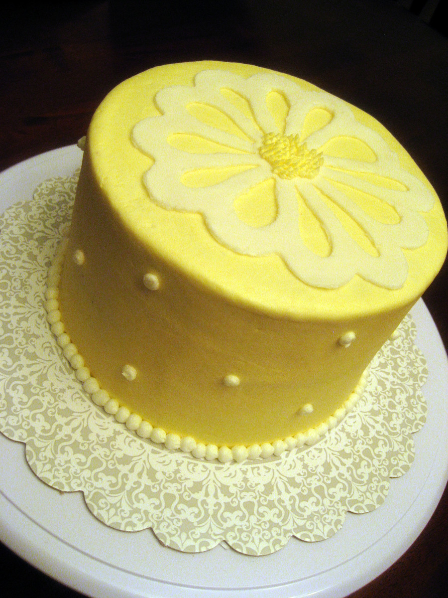 Sunny Yellow... - CakeCentral.com