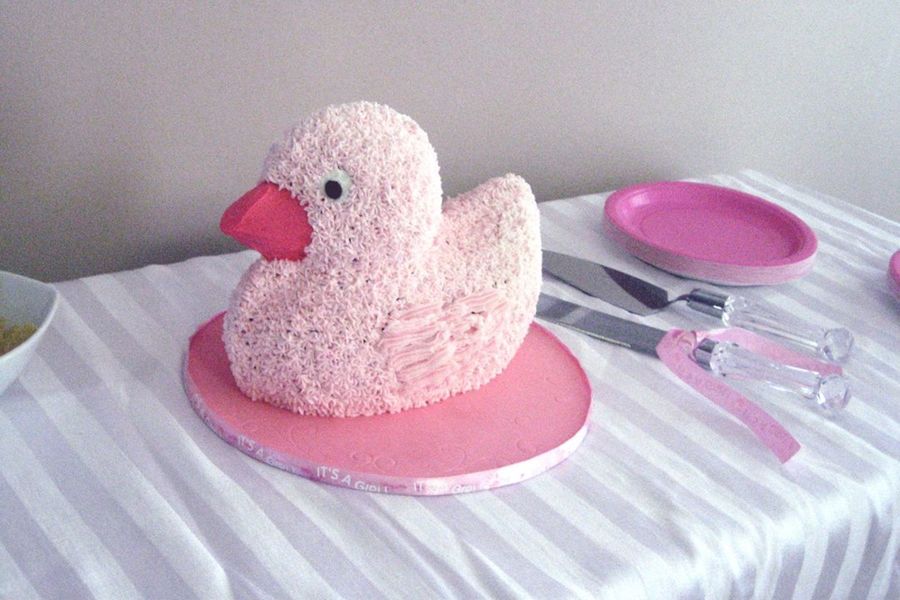 Pink Ducky - CakeCentral.com
