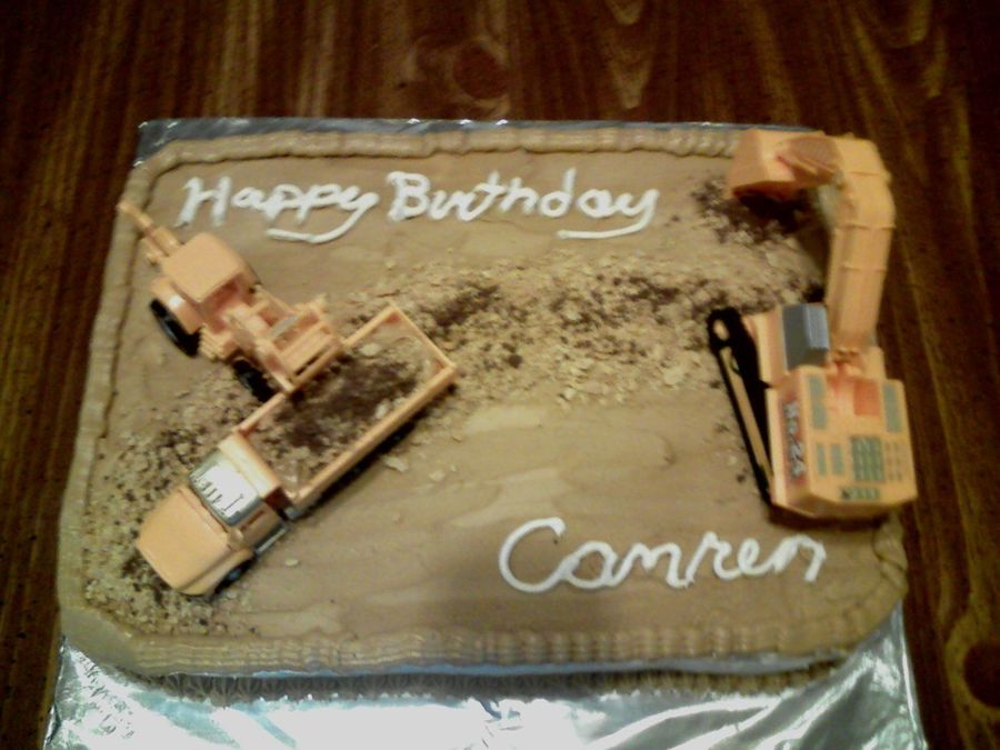 Construction Site Cake - CakeCentral.com