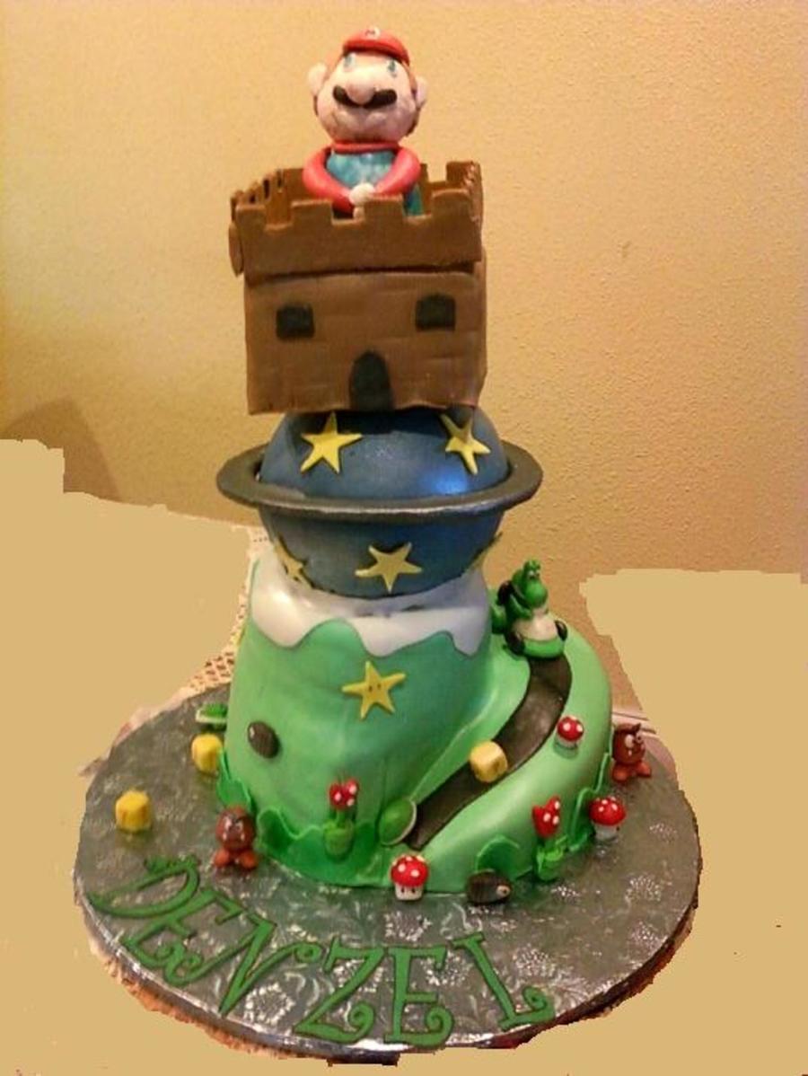 Mario Cake - CakeCentral.com