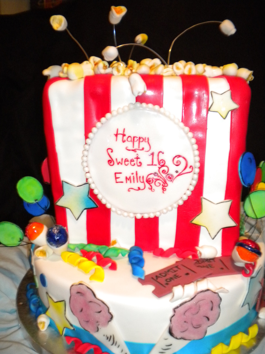 Carnival Themed Cake - CakeCentral.com