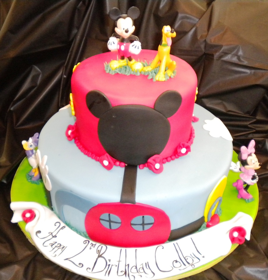 Mickey Mouse Club House Cake! - CakeCentral.com