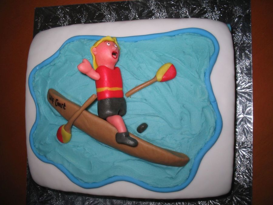 Rowing Man - CakeCentral.com