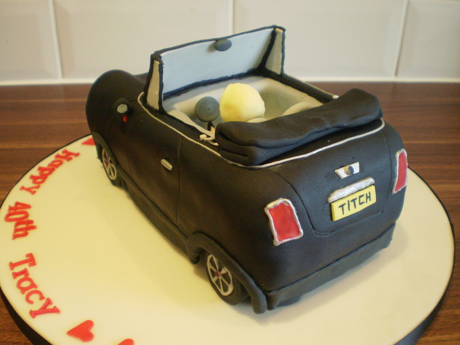 Mini Cooper Cake - CakeCentral.com