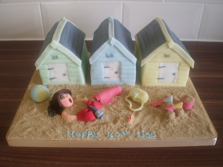 Beach Hut Cake - CakeCentral.com