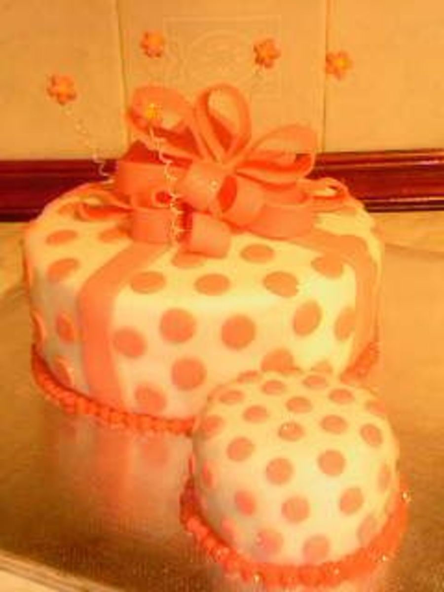 Round Present Cake - CakeCentral.com