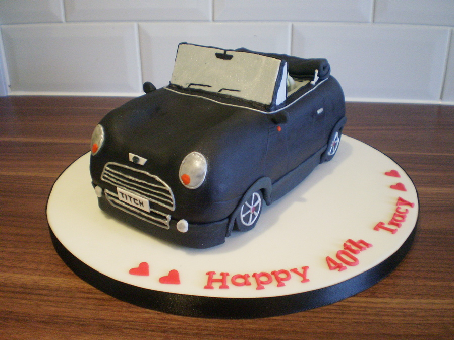 Mini Cooper Cake - CakeCentral.com