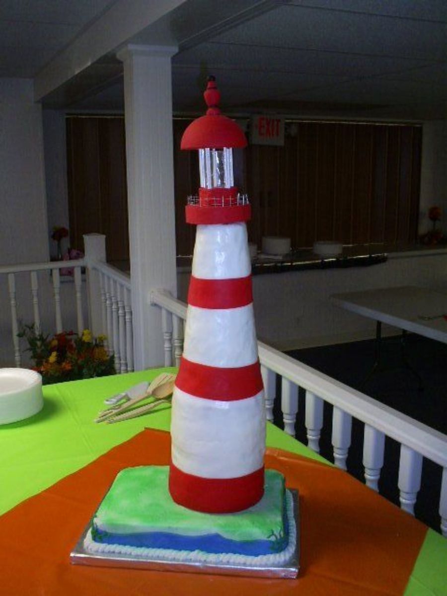 Lighthouse Cake - CakeCentral.com