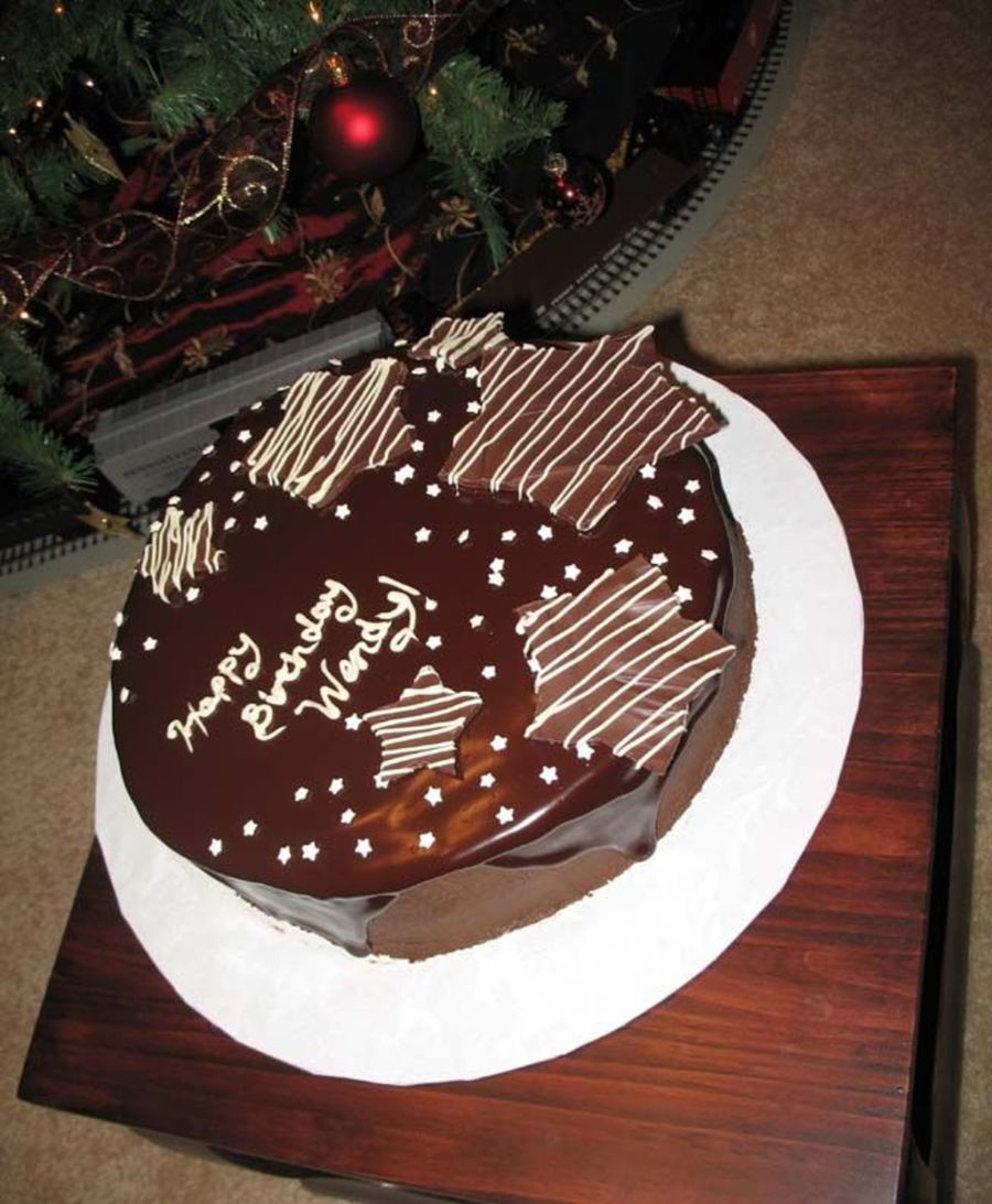 Wendy's Birthday Cake 2 - CakeCentral.com