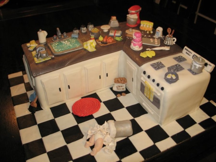 Kitchen Birthday Cake! - CakeCentral.com