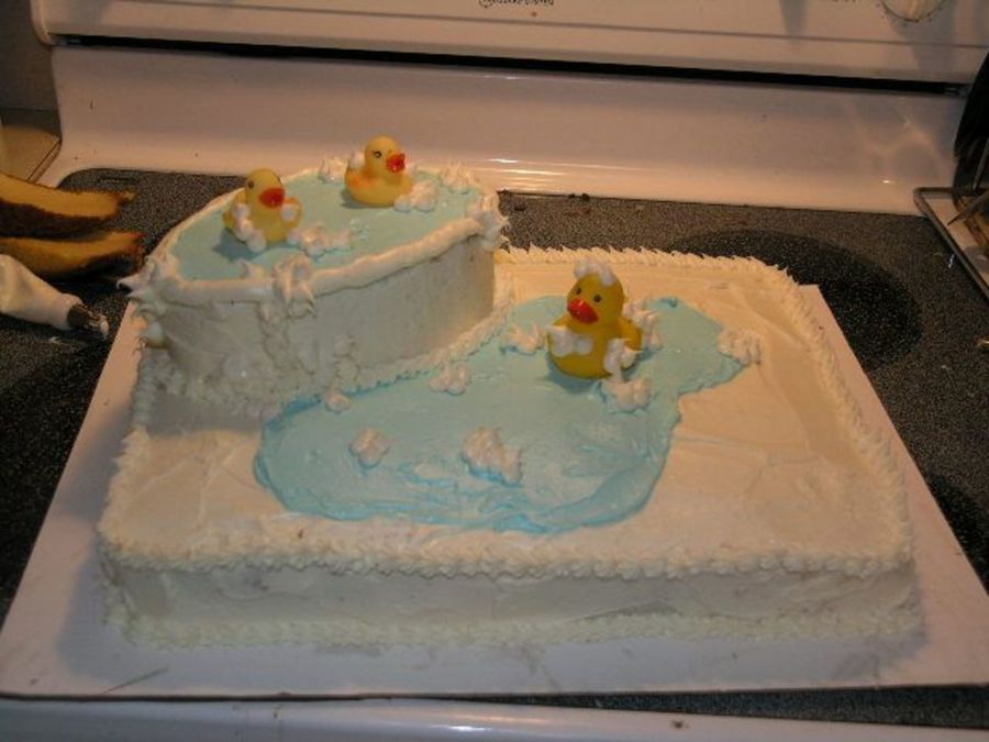 Rub-A-Dub Dub 2 Ducks In A Tub - CakeCentral.com