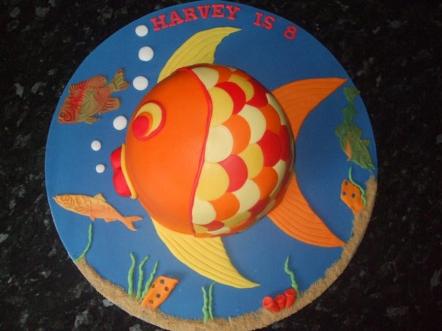 Fish Cake - CakeCentral.com