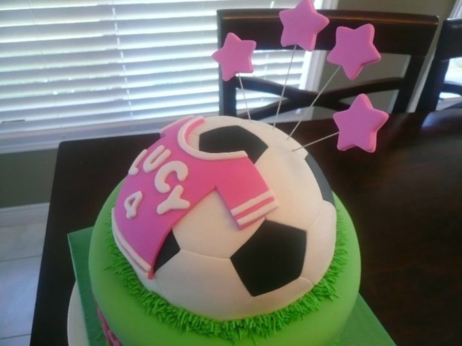 Soccer Girl - CakeCentral.com