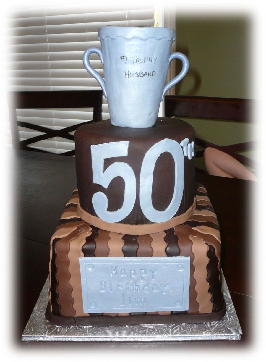 Trophy Cake - CakeCentral.com