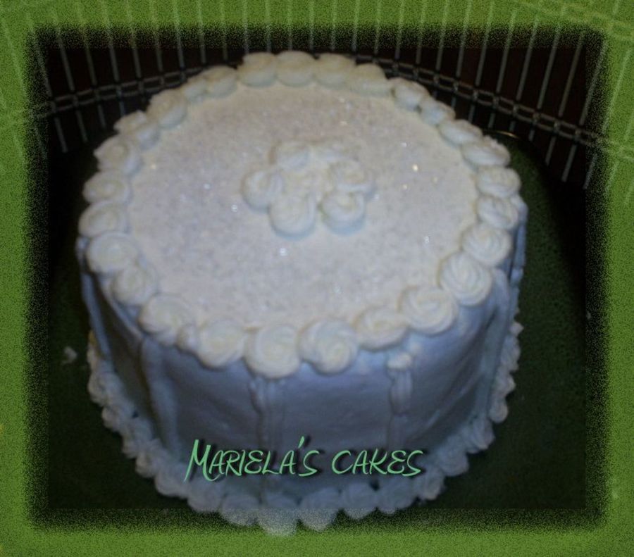 White Rossette - CakeCentral.com