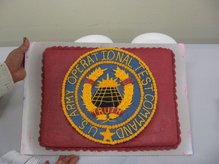 Change Of Command Cake - CakeCentral.com