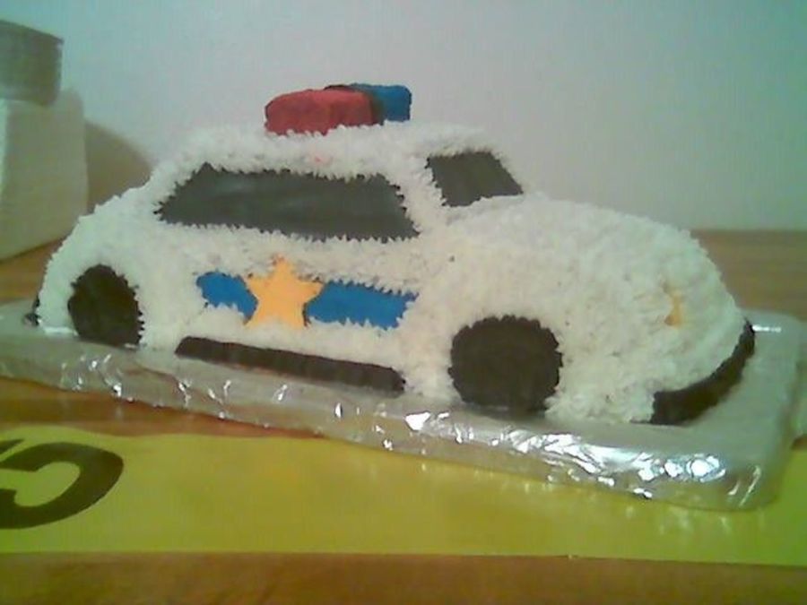 Police Car Cake - CakeCentral.com