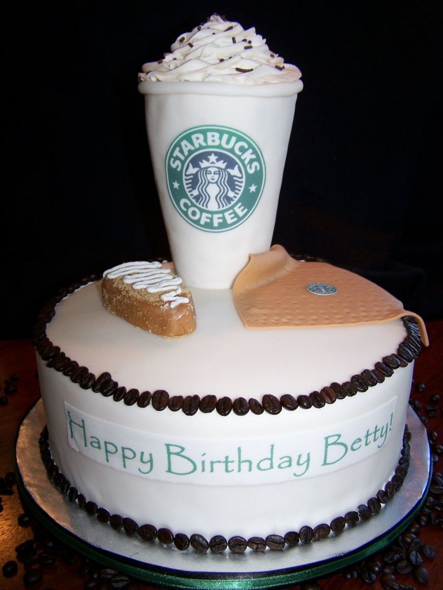 Starbucks Cake! - CakeCentral.com