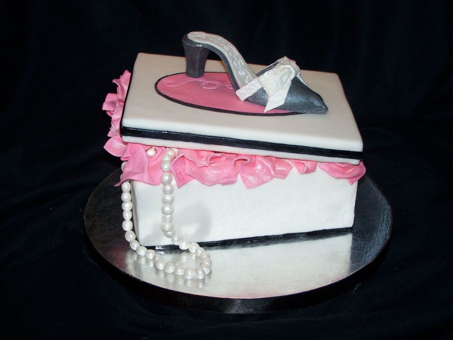 Shoe Box Cake - CakeCentral.com