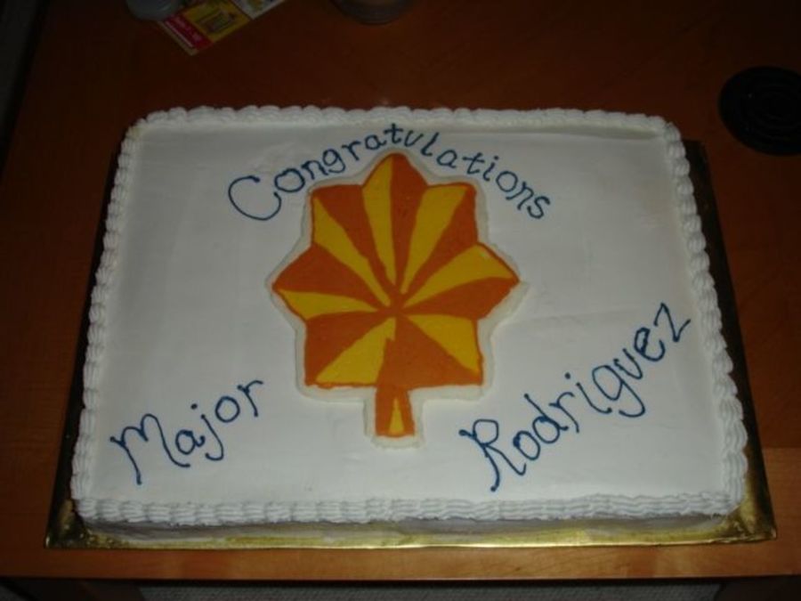 Oak Leaf - CakeCentral.com