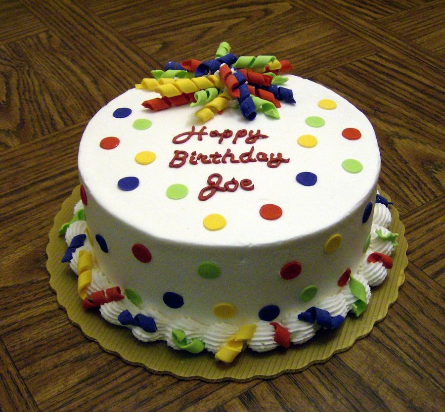 Joe Birthday - CakeCentral.com