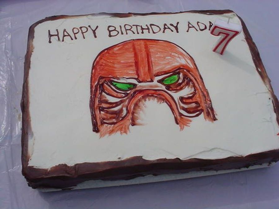Bionicle Cake - CakeCentral.com