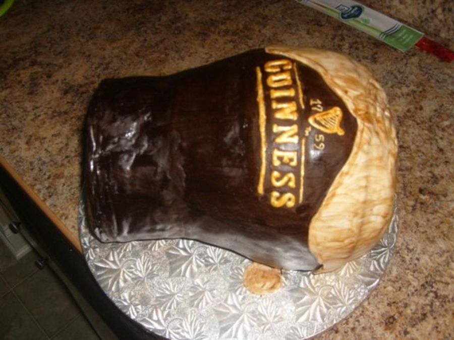 Pint Of Guinness - CakeCentral.com