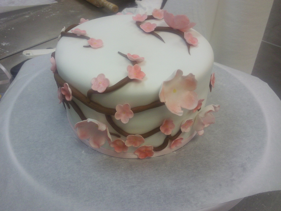 Cherry Blossom - CakeCentral.com